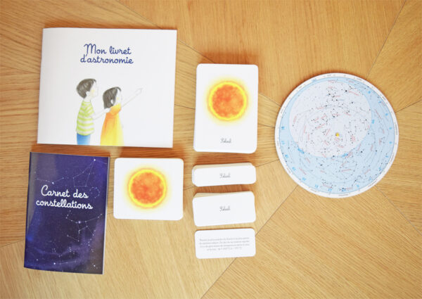 J’ai testé pour vous : "mon coffret Montessori astronomie" de chez Nathan