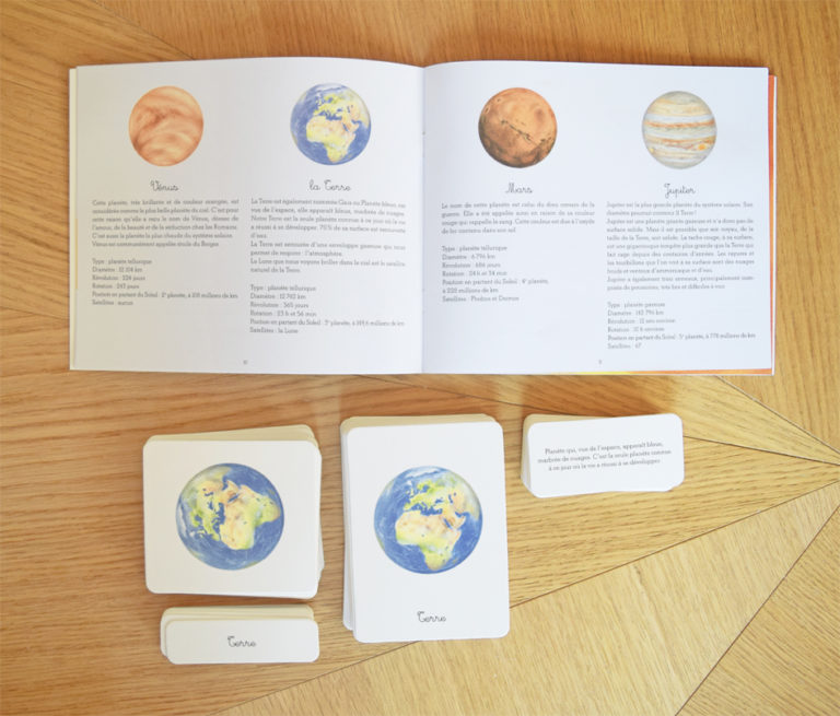 J’ai testé pour vous : "mon coffret Montessori astronomie" de chez Nathan